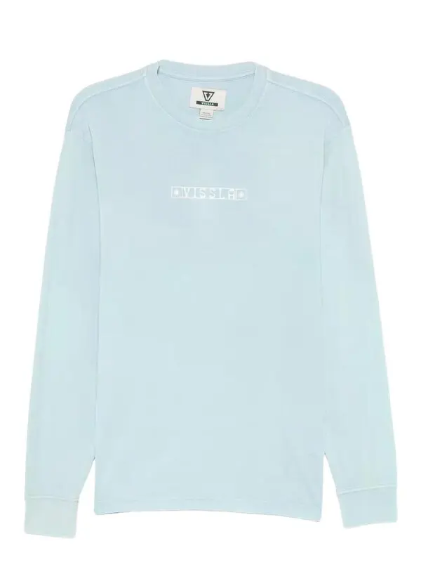 VISSLA Serpents Cosmic Wash Graphic-print Long-sleeve T-shirt - Blue