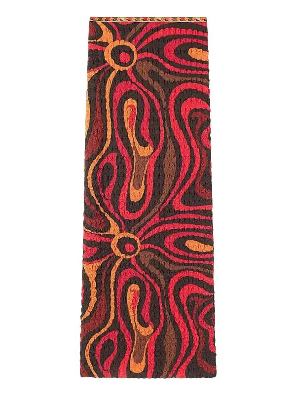 Emilio Pucci Marmo Print Shibori Skirt - Orange