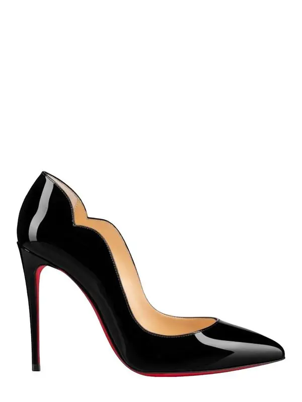 CHRISTIAN LOUBOUTIN Hot Chick 100mm Pump In Patent Leather - Black