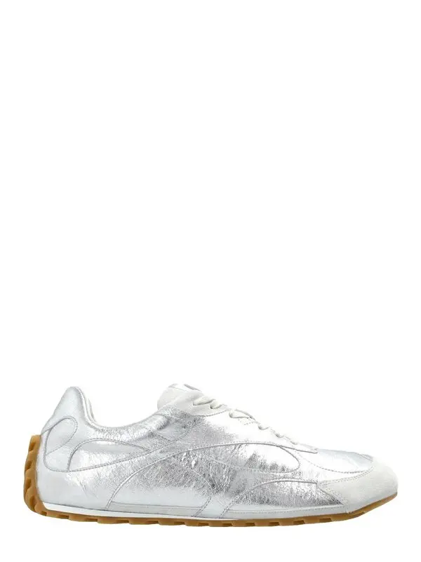 Bottega Veneta Orbit Flash Sneakers - Metallic Silver
