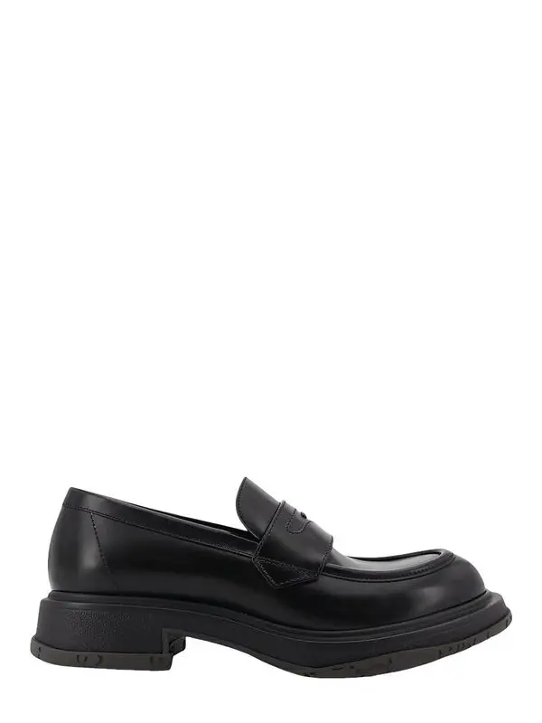 Gucci Tonal Logo Loafers - Black