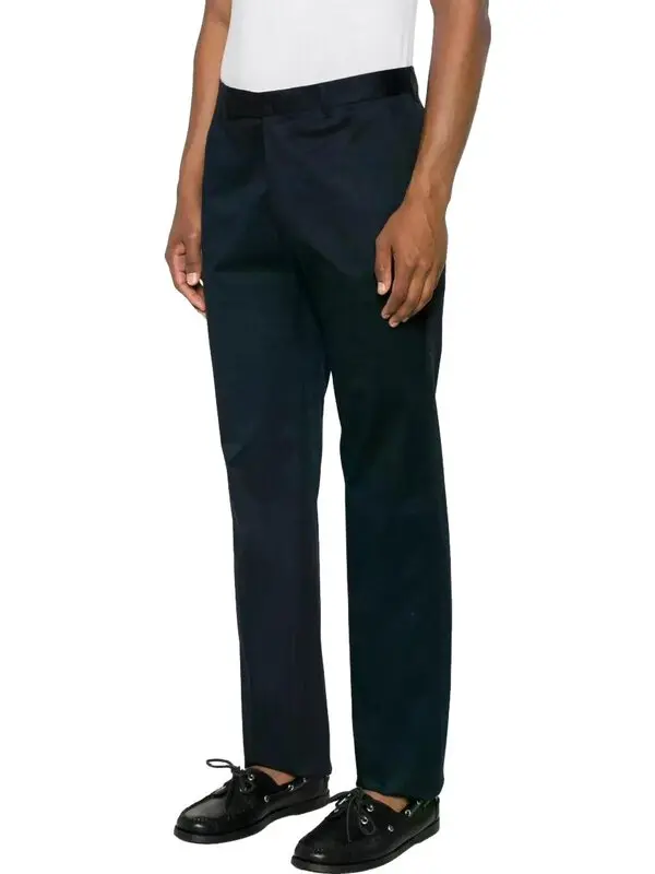 GERMANO 1952 Straight-leg Cotton Trousers - Blue