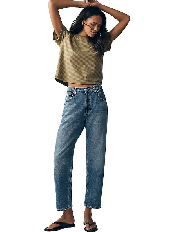 Citizens Of Humanity Winslow High-rise Relaxed Jeans In Medium Wash - Solstice