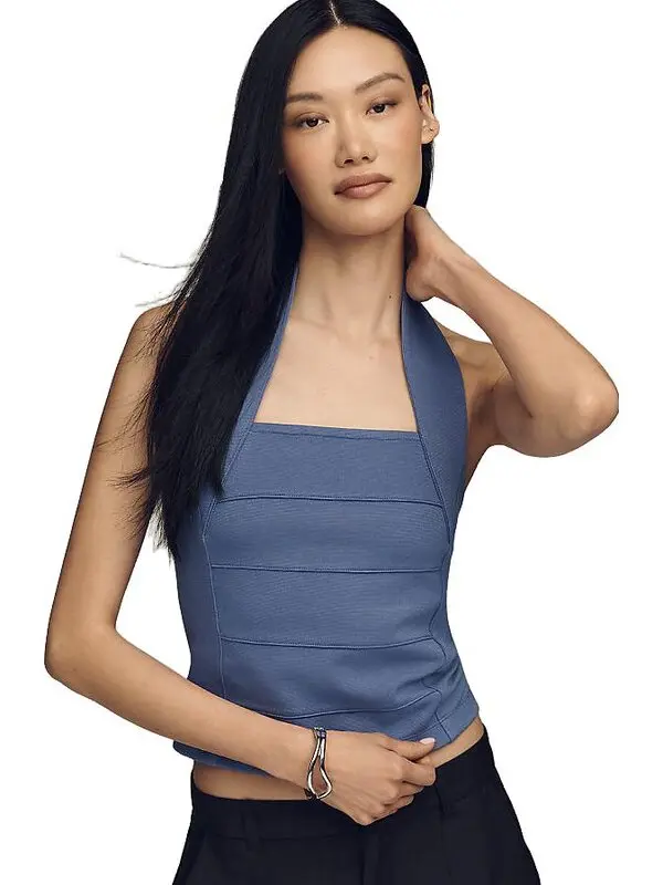 Anthropologie Ponte Bandage Halter Top - Marlin