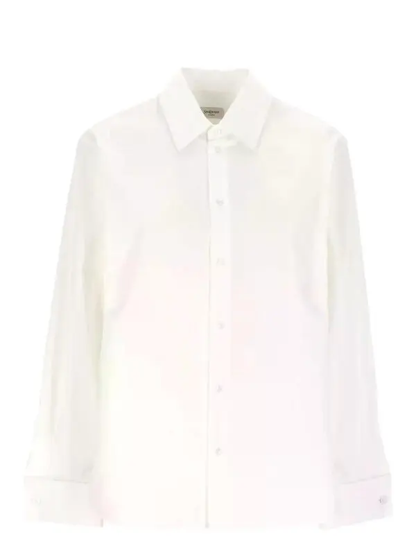 Saint Laurent Long Sleeve Shirt - White