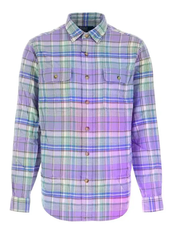 Polo Ralph Lauren Check Flannel Shirt - Purple