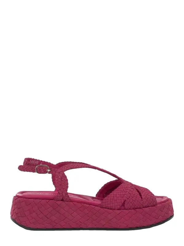 TONI PONS Woven Platform Sandals - Pink