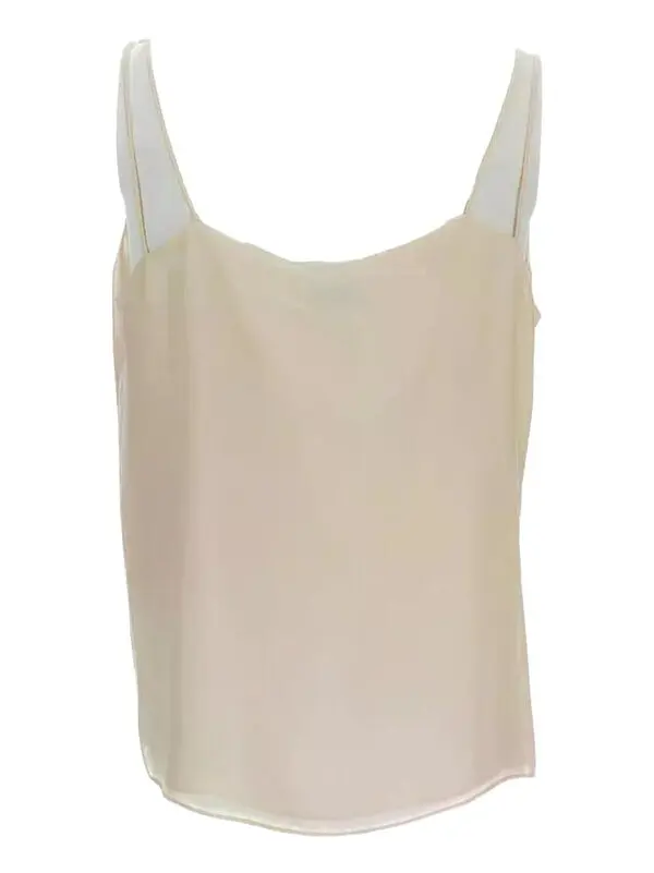 HUI MILANO Silk Spaghetti Strap Top - Neutrals
