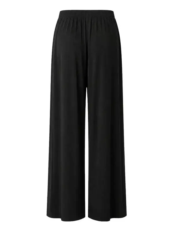Max Mara Pleated Detail Trousers - Black