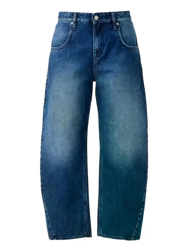 CYCLE Aida Faded Wide-leg Jeans - Blue