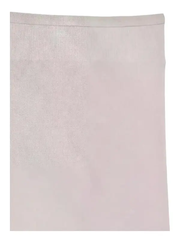Rick Owens Calf Bias Ribbed-knit Maxi Skirt - Grey