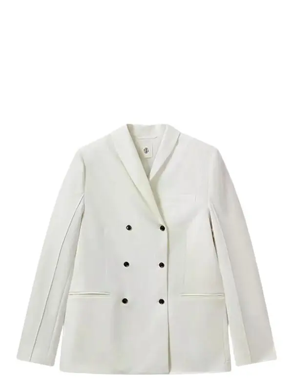 THE GARMENT Cream Double-breasted Blazer - Neutrals