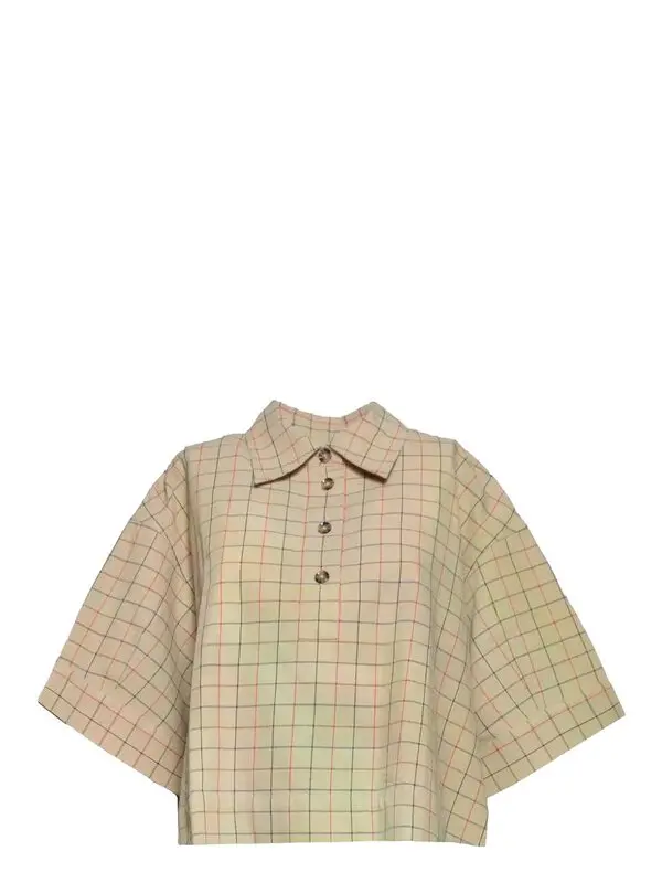 Barbour Hollington Check-pattern Short-sleeve Shirt - Neutrals