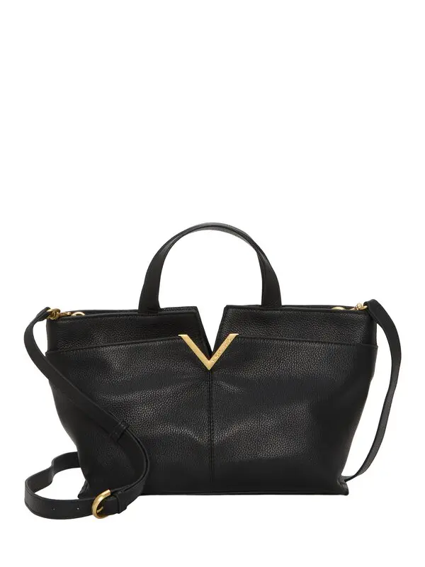 Vince Camuto April Satchel Bag - Black