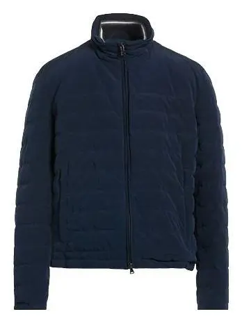 Paul & Shark Puffer Jacket With Goose Down Interior - Navy