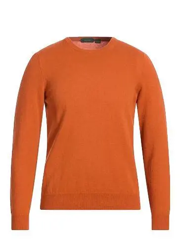 ZANONE Virgin Wool And Cashmere Crewneck Sweater - Red