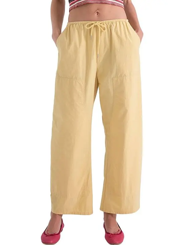 PISTOLA Theo Drawstring Pants - Light Tumeric