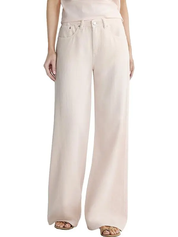 DL1961 Alex Aura Baggy Wide Leg Jeans - Ballet Aura