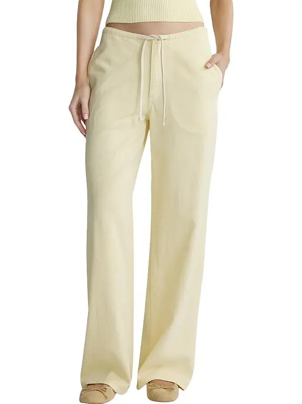 DL1961 Sienna Aura Low Slung Wide Leg Relaxed Jeans - Processco Aura