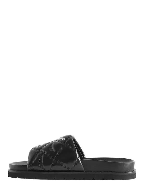 Zadig&Voltaire Teddy Bare Slides - Black