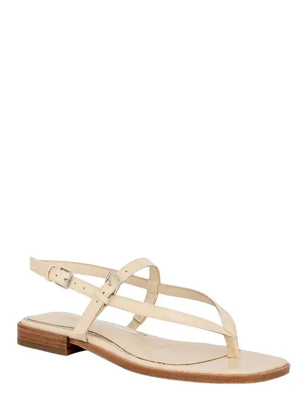 Paige Regan Flat Sandals - Bone