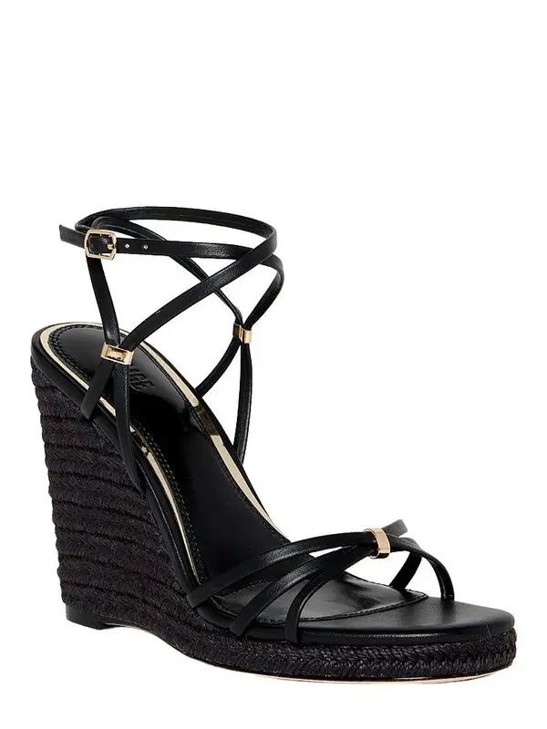 Paige Kylen Wedge Sandals - Black