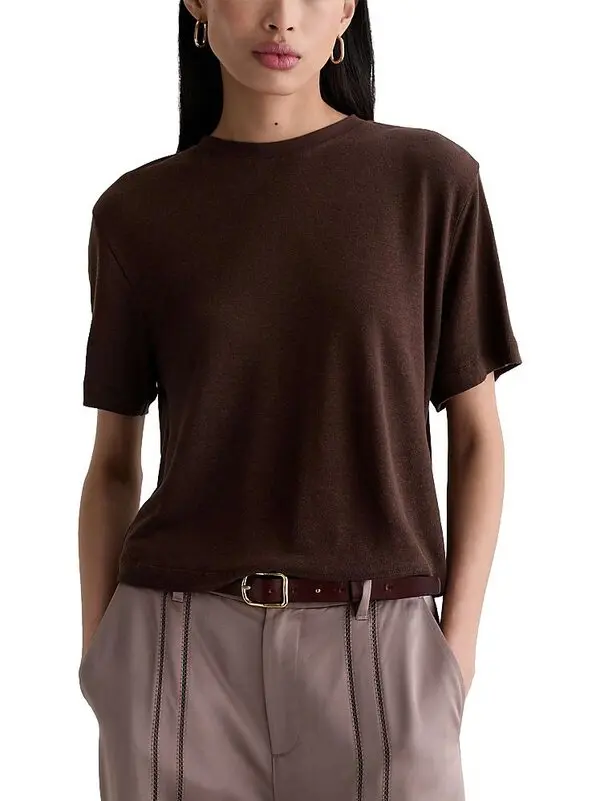 Ag Charli Relaxed Short Sleeve Tee - Oak Barrel