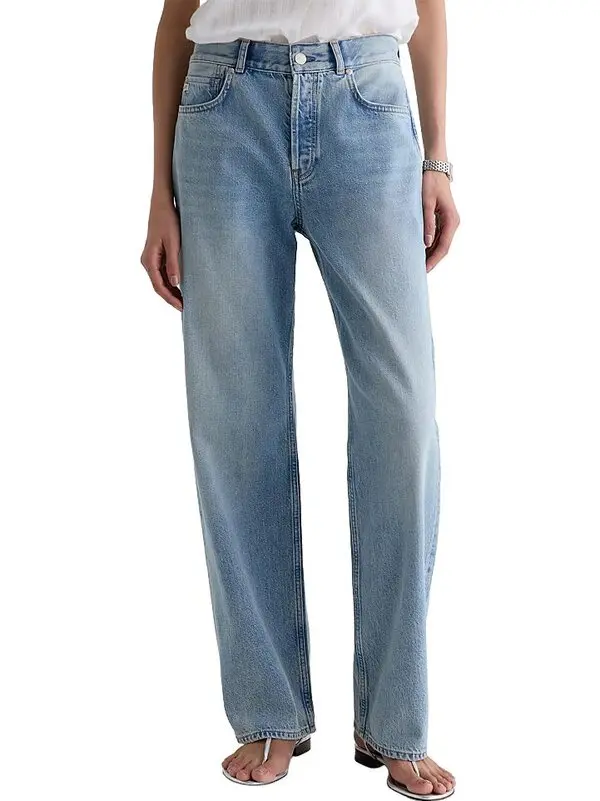 Ag Billie Relaxed Straight Jeans - Years Vintage