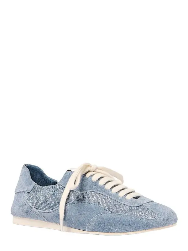 Simkhai Georgie Elasticized Sneakers - Denim