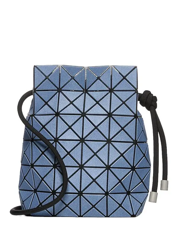 Issey Miyake Wring Denim Look Crossbody Bag - Blue