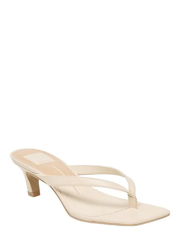 Dolce Vita Ramia Thong Sandals - Bone Leather