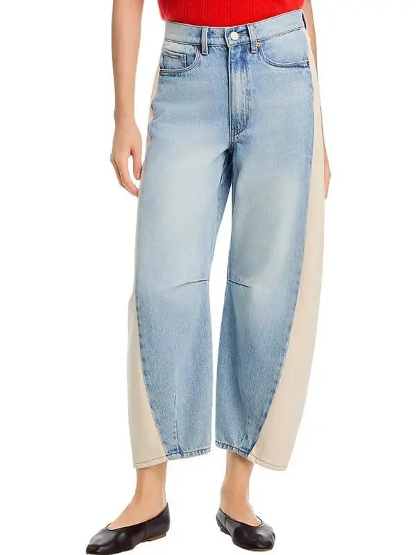 Blanknyc High Rise Barrel Leg Jeans - Self Care