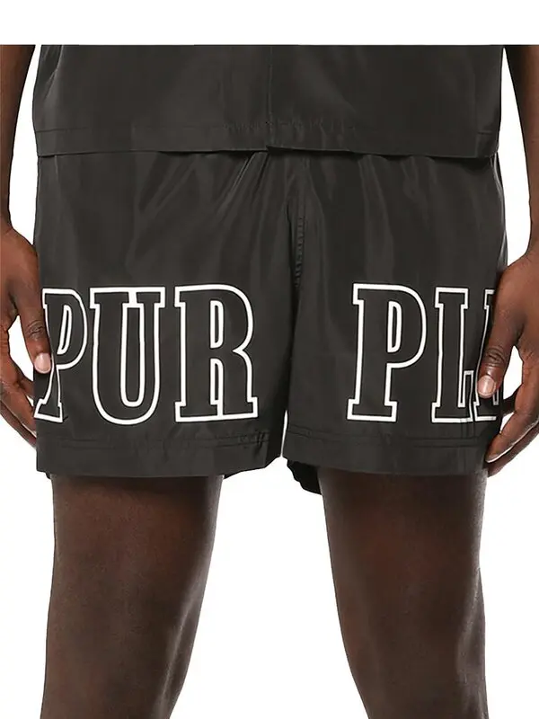 PURPLE BRAND Everyday Lined Shorts - Black