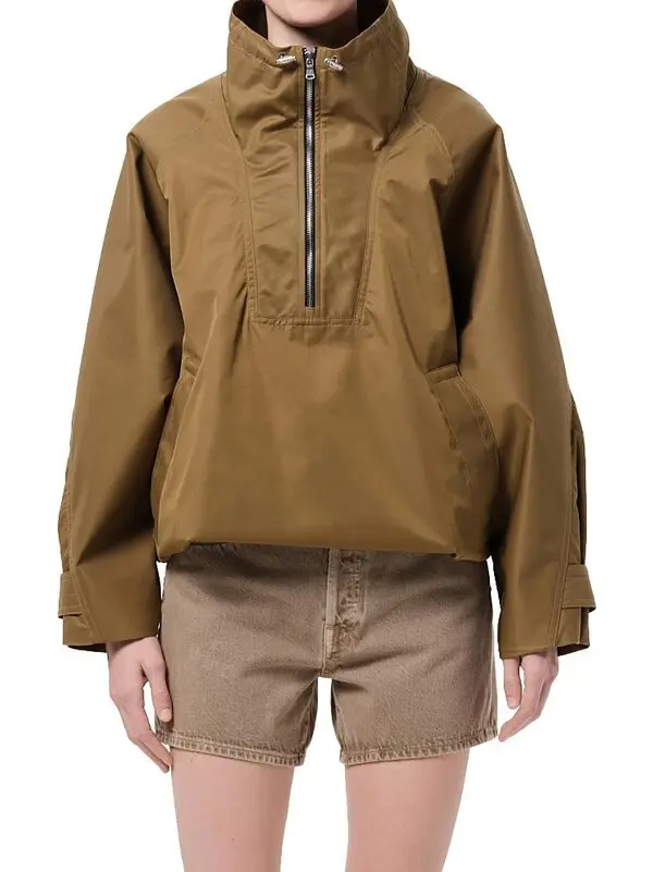 AGOLDE Coulson Funnel Neck Jacket - Khaki