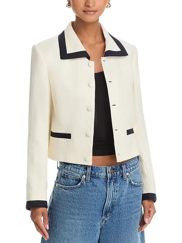 FRAME The Cabana Jacket - Cream Multi