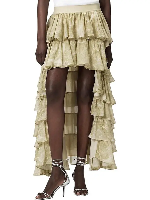 ALLSAINTS Cavalry Maxi Skirt - Joanne Gold