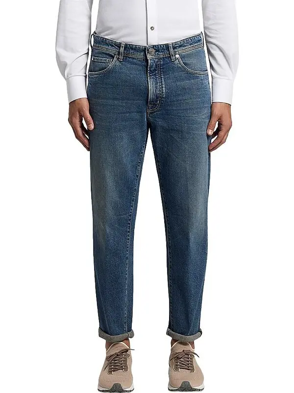 Peserico Regular Fit Jeans - Ink
