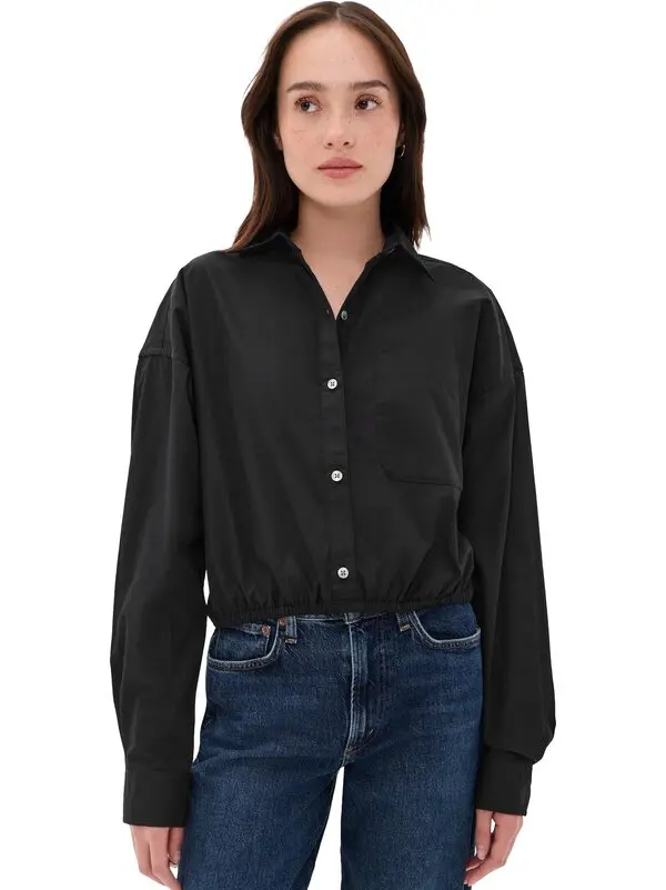 ATM Anthony Thomas Melillo Button-down Blouse - Black