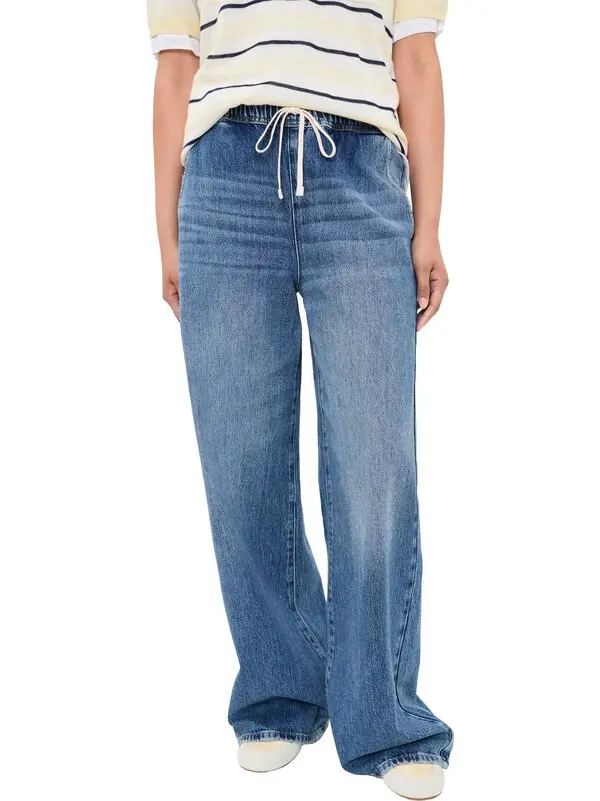 LA LIGNE Elastic Waist Jeans - Walter