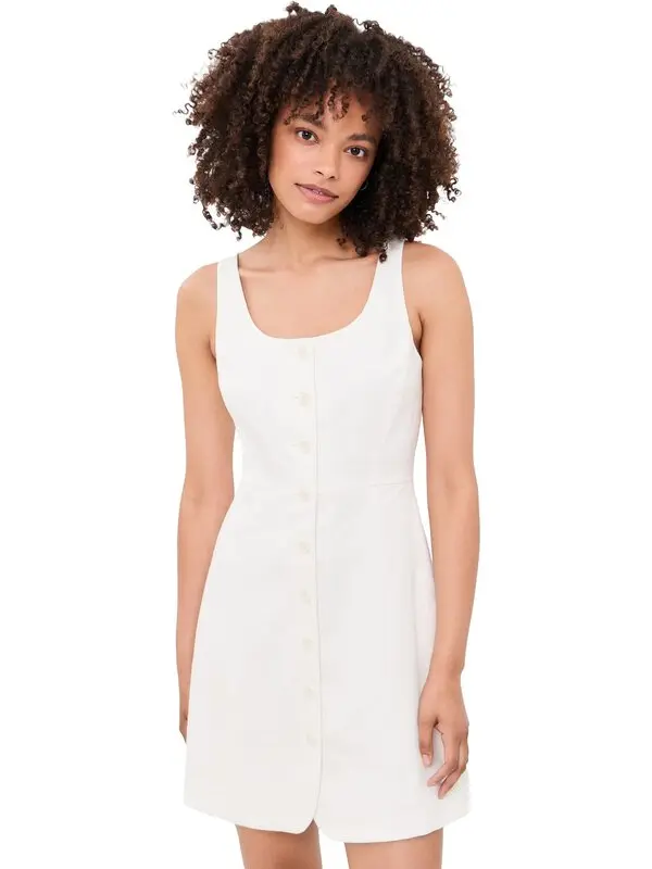 Theory Sculpt Mini Dress - Ivory - C05