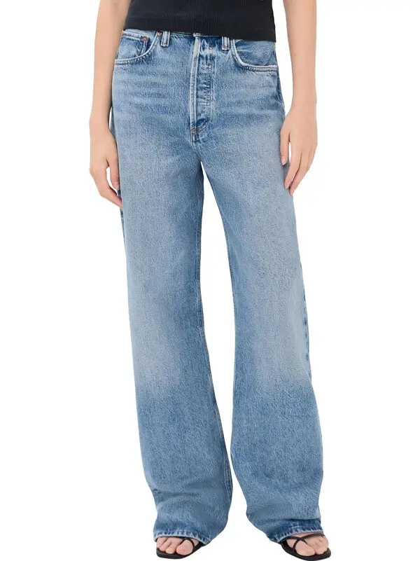 AGOLDE Vintage Loose Fit Jeans With Button Fly - Outbreak
