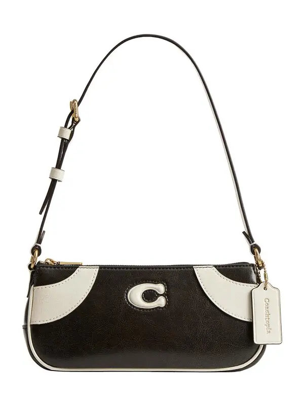 COACHTOPIA Bowling Small Shoulder Bag - Black & White