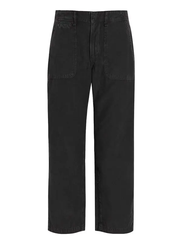 Citizens Of Humanity Winslow Regenerative Cotton Utility Trousers - Black