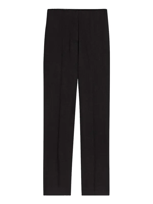 Tove Crepe Trousers - Black