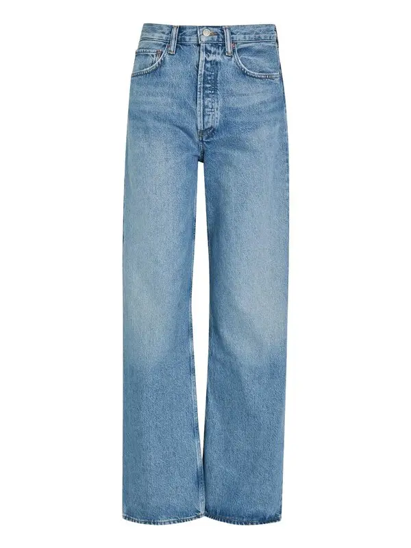 AGOLDE Vintage Loose Straight-leg Jeans - Light Blue