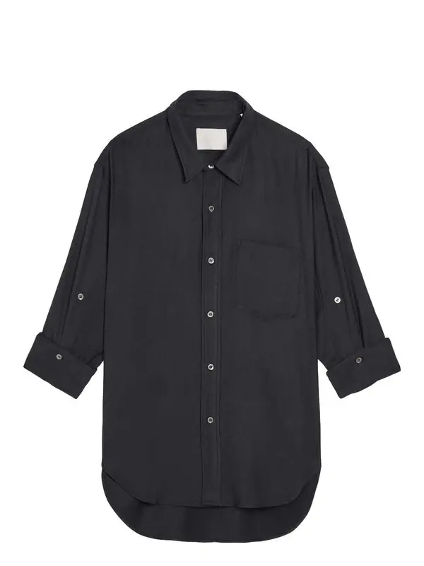 Citizens Of Humanity Kayla Twill Shirt - Navy