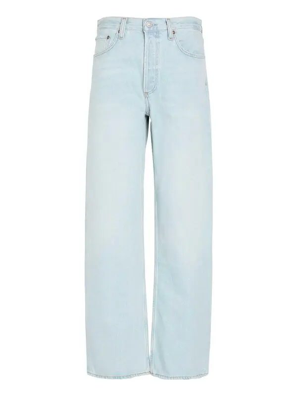 AGOLDE Arc Wide-leg Jeans - Light Blue