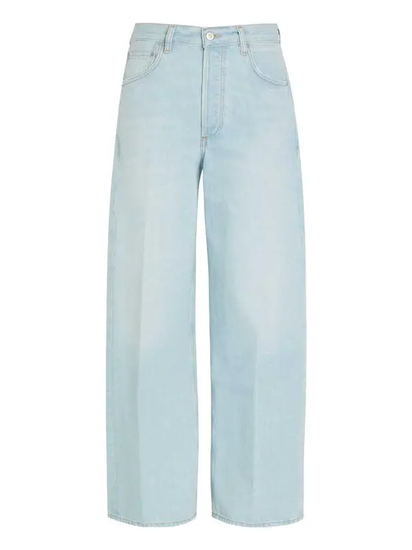 Citizens Of Humanity Ayla Baggy Wide-leg Jeans - Light Blue