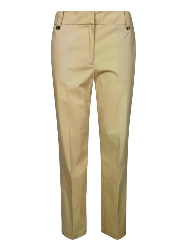 Liu Jo Pressed Crease Tailored Trousers - Neutrals