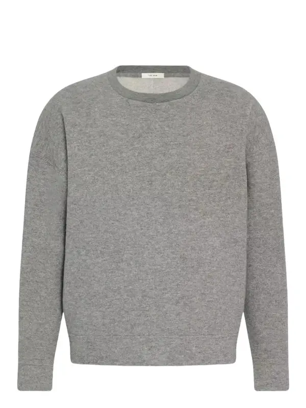 THE ROW Sedrik Dropped-shoulder Sweater - Grey